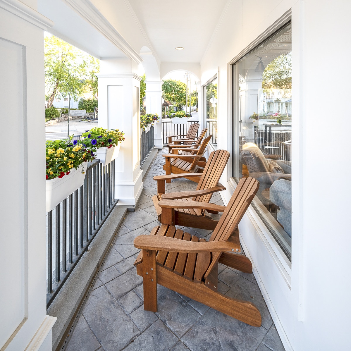 TWI front porch brighter Ig post - Whaler's Inn